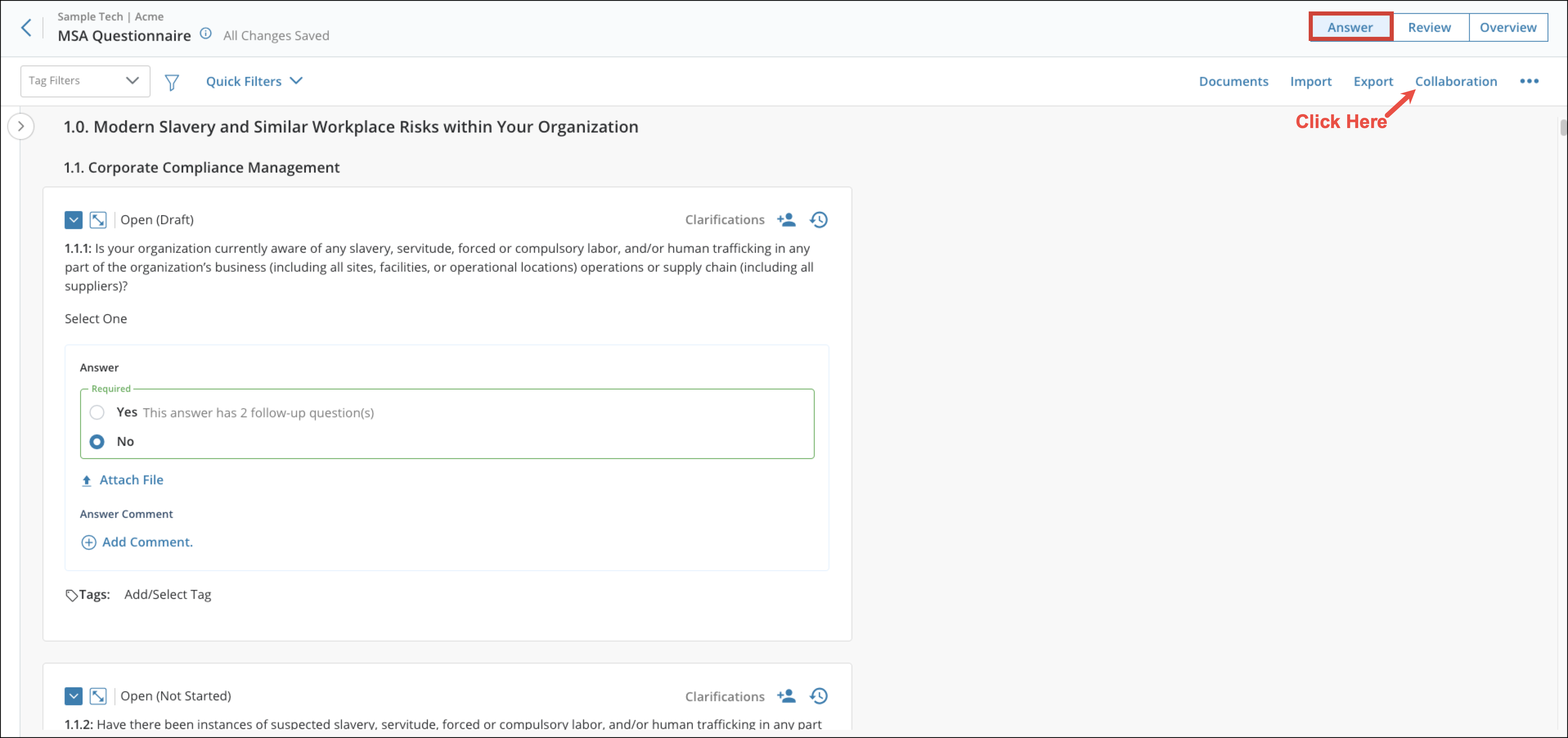 Add or Change Assessment Collaborators – CENTRL
